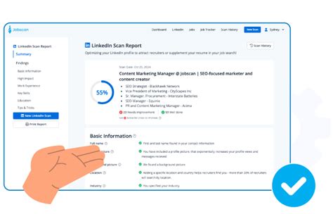 Linkedin Optimization Tool Create A Better Profile