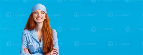 Assertive And Confident Good Looking Optimistic Redhead Girl Ready Go