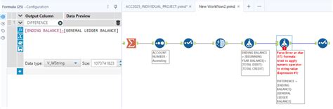Parse Error Tried To Apply Numeric Operator To St Alteryx Community