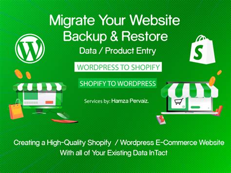 Shopify To WordPress Migration WordPress To Shopify Migration Upwork