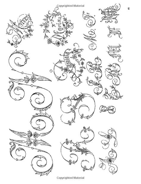 Treasury Of Floral Designs And Initials For Artists And Craftspeople