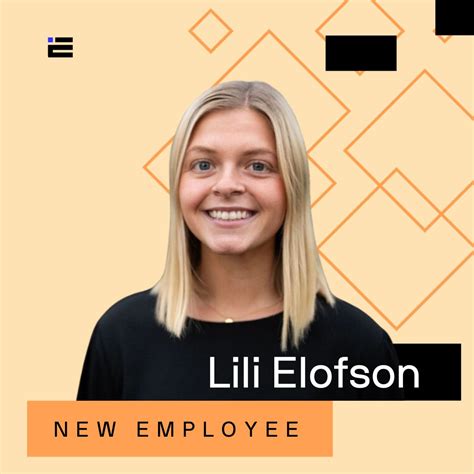 Thrilled To Welcome Lili To The Eone Team As Our Sales And Marketing