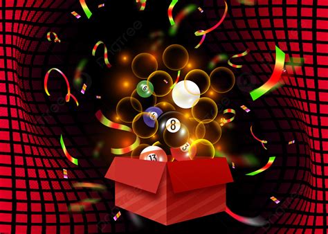 Light Effect Billiard Sports Ribbon Plaid Background Billiards Light