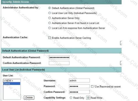 Cisco Access Point Kurulumu Çözümpark