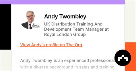 Andy Twombley Uk Distribution Training And Development Team Manager