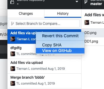 Show The Upstream Repository On Github When Clicking On View On Github Issue Desktop