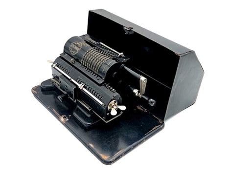 Felix Arithmometer Vintage Calculating Device Pre Computer Adding