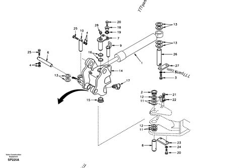 Sa 1171 30251 Pin 117130251 Volvo Spare Part