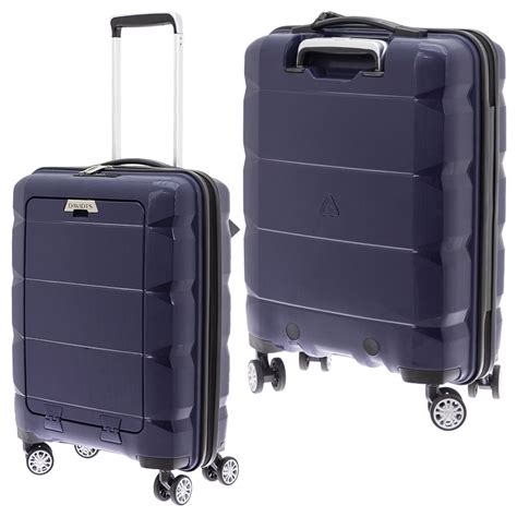 Elegancka Walizka Biznesowa Davidts Granatowa 13491472386