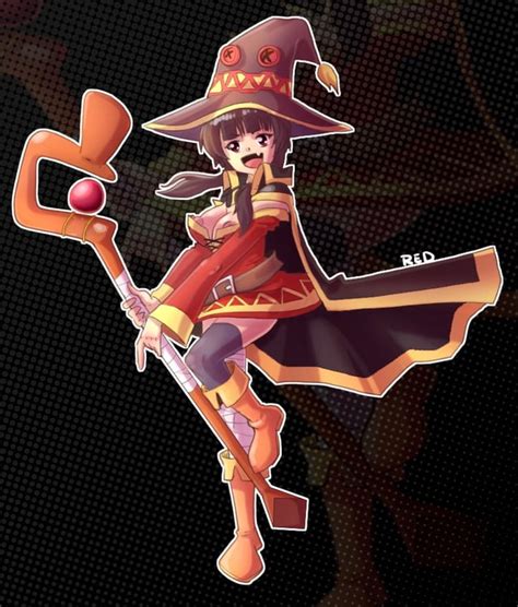 Drawing I Made Of Megumin[red Dragon] Open Commission R Konosubansfw