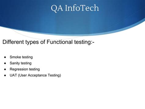 What Is Functional Testing Pdf Computer Software And Applications Computing