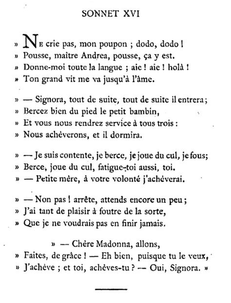 Sonnet 16 Raconte Moi Lhistoire