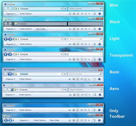 Windows 7 StylerToolbar By Chrizlu On DeviantArt