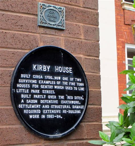 Today Around Coventry Kirby House