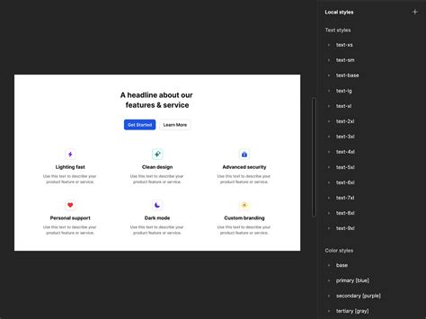 Responsive Feature Blocks In Figma By Bunin Dmitriy On Dribbble