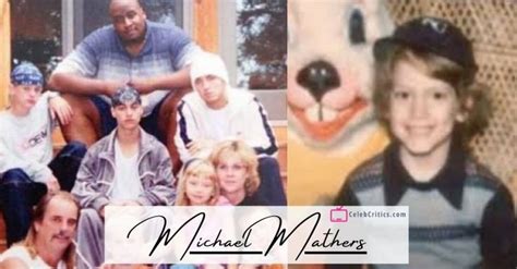 Michael Mathers Half Brother Of Eminem Michael Mathers