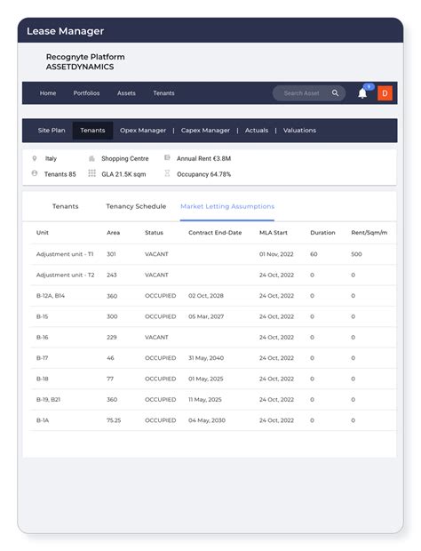 Intuitive Asset Management Software For Cre Recognyte