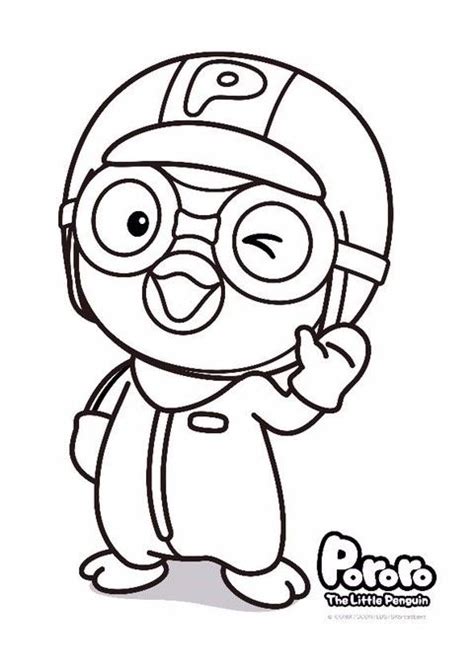 뽀로로와 친구들 색칠공부 자료 모음 소근육을 길러주세요~ Penguin Coloring Pages Coloring Pages Cartoon Coloring Pages