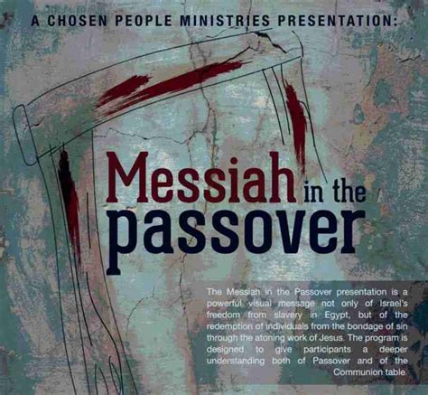 Messiah In The Passover Experience Faith Bible Fellowship Church