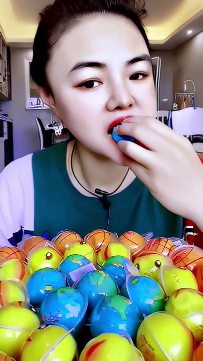 Tasty Enak Gummy Jelly Ball Fast Eating Shorts Eating Gummyball