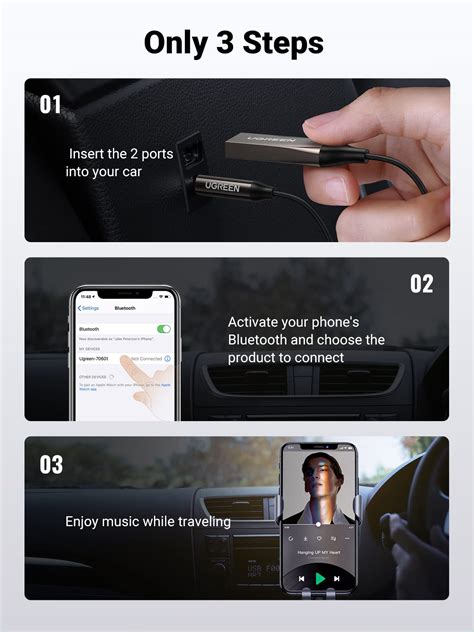 UGREEN Bluetooth Aux Adapter V5.3 | UGREEN EU