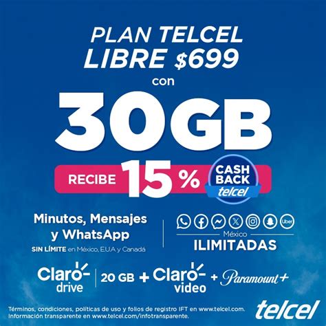 Nuevos Planes Telcel Libre ¡sin Plazos Forzosos Con MÁs Gigas Y
