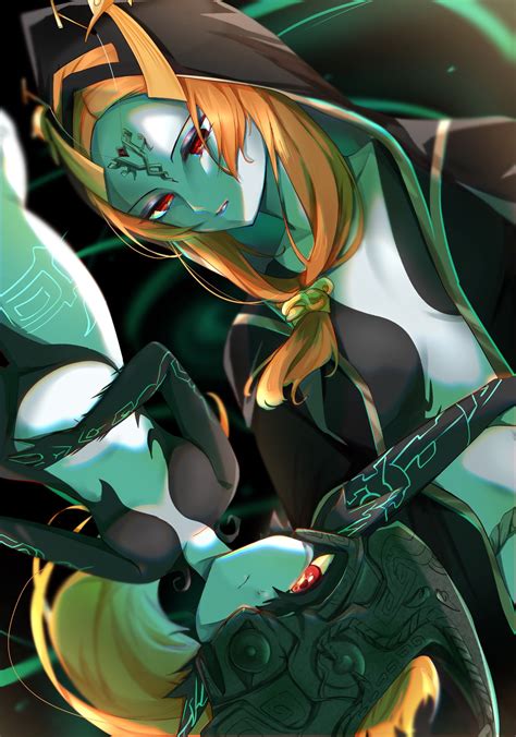 Midna And Midna The Legend Of Zelda And More Drawn By Tuki