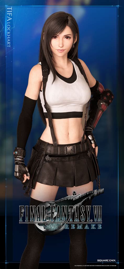 Final Fantasy Vii Remake Wallpapers Of Tifa Lockhart And Aerith