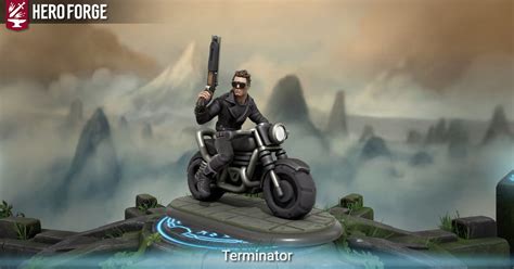 Terminator Made With Hero Forge
