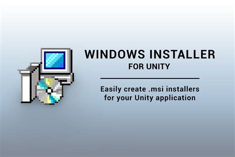 Windows Installer For Unity Utilities Tools Unity Asset Store