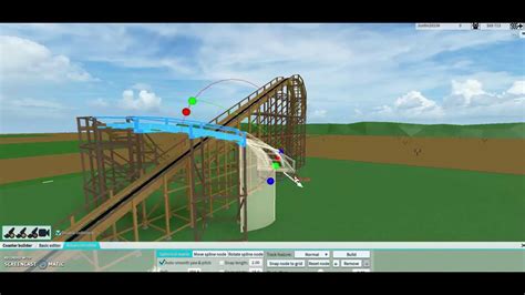 Tpt2 Speedbuild Building A Theme Park Ep 1 Starting A Wooden Roller