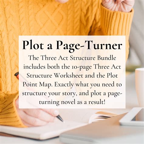 Three Act Structure Bundle Plotting Worksheet Three Act Structure