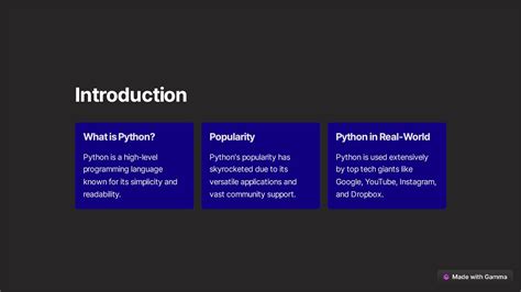 Python Programming Opportunities Speaker Deck