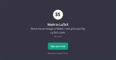 math to latex math image conversion taaft