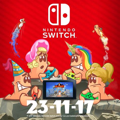 Worms Wmd Nintendo Switch E Geliyor Kegames Oyundan Yanayız