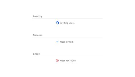 Inline Loading Carbon Design System
