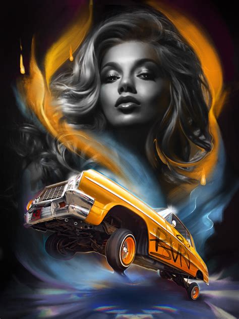 Lowrider Magazine Art