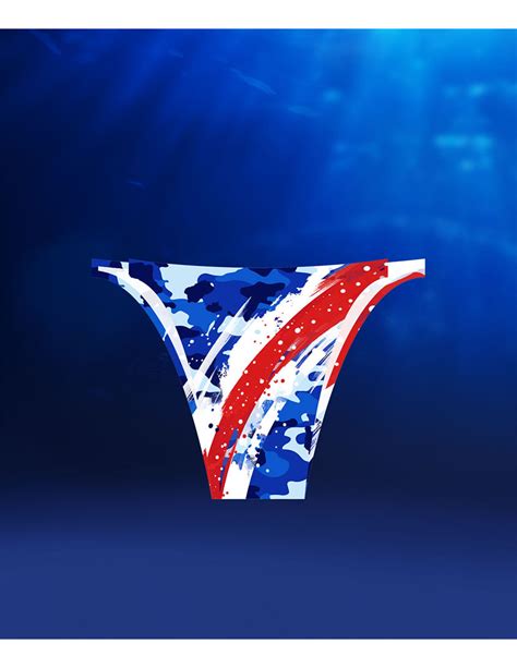 Cv Monte Cara Blue Camouflage Bikini Exotrik