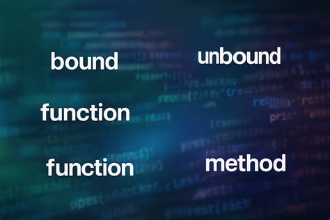 Bound Unbound In Python Methods Do You Know The Difference By
