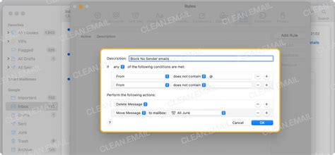 How To Block No Sender Emails On Gmail Outlook Yahoo