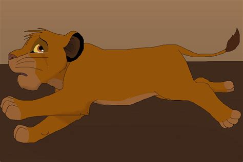 Simba Running By Tylu34 On Deviantart