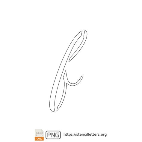 50s Lively Cursive Script Free Printable Stencil Letters For Signs