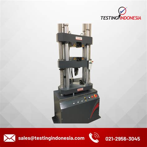 Servo Hydraulıc Universal Testing Machine With Double Test Area