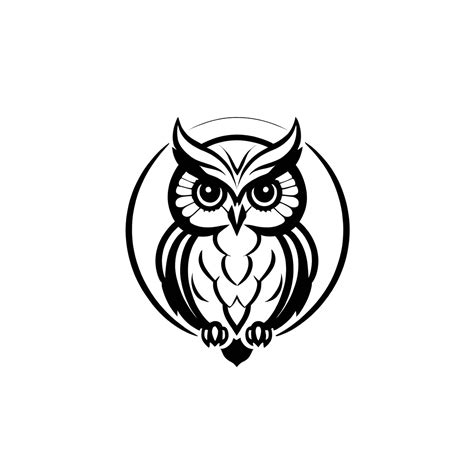 Colección De Sencillo Búho Logo Diseños Aislado 44448741 Png