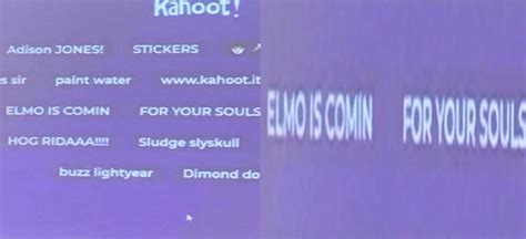 Blursed Elmo Scrolller