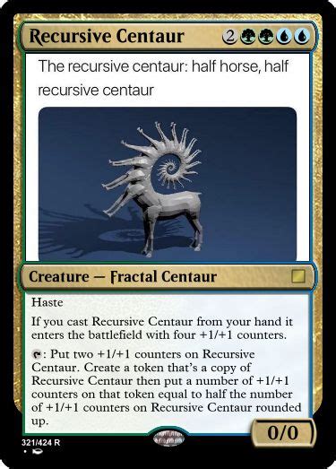 Recursive Centaur Scrolller Recursive Centaur Scrolller