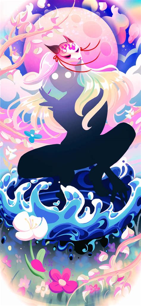 Shadow Kitsune By Moxximonroe On Deviantart