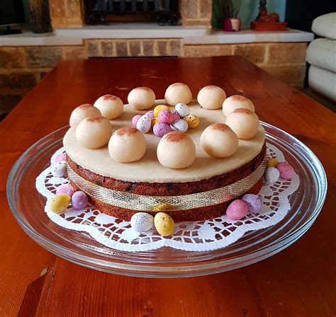 Easter Simnel Cake Lollys Kitchen