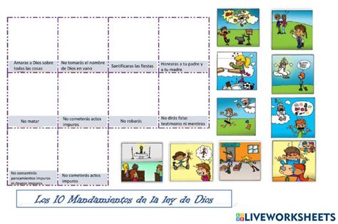 Dibujos Para Catequesis Los Diez Mandamientos 56 Off