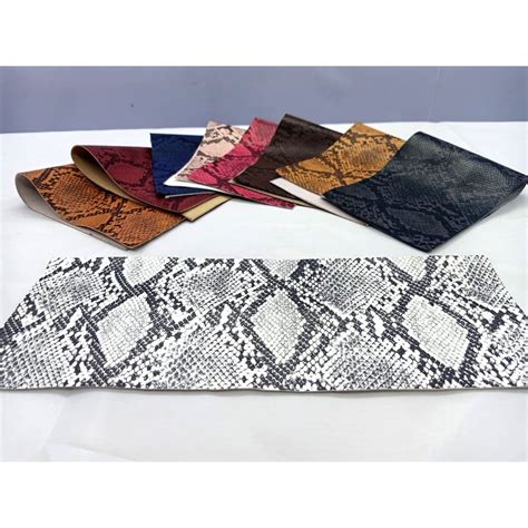 Leatherette Wrap White Snake Skin For Billiard Cue Stick Pambalot